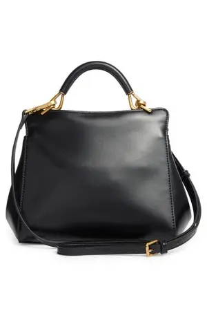 Jw Pei Lucia Faux Leather Top Handle Bag - Black