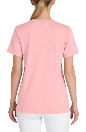 DALIX Butterfly Relaxed T-shirt - Pink