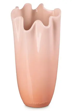 LE CREUSET Iris Stoneware Vase - Peche