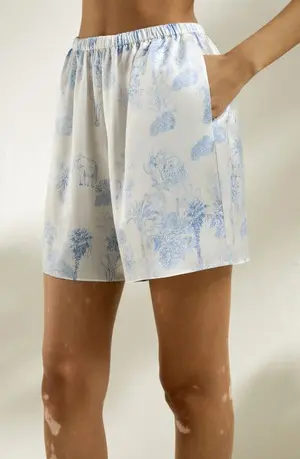 Lilysilk La Terra Short Silk Pajama Set