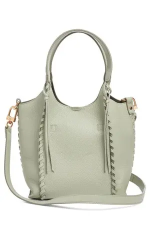 Sam Edelman Sylvia Mini Leather Crossbody Bag - Sage