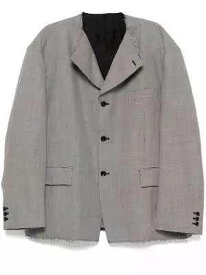 Comme Des Garçons Single-breasted Blazer