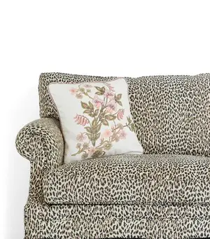 HOUSE OF HACKNEY Medium Hemp The Dancing Orchids Cushion