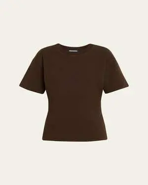 EB DENIM Eero Slim Fit T-shirt - Brown
