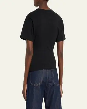 EB DENIM Eero Slim Fit T-shirt - Tar