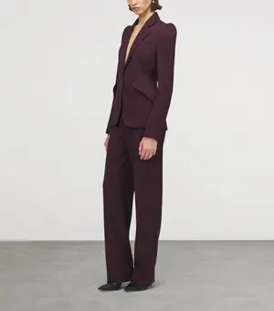 Alexander McQueen Wool Single-breasted Blazer