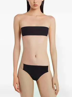 COURREGES Illusion Bikini Set - Black