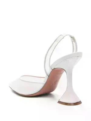 Amina Muaddi Holli 100mm Pumps