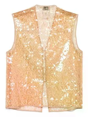 ALYSI Sequin-embellished Top