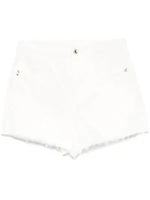 Patrizia Pepe Denim Shorts - White