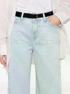 7 For All Mankind Lotta Wide-leg Jeans - Blue
