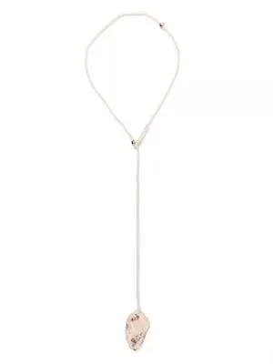 Our Legacy Crochet Catch Necklace - Neutrals