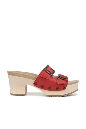 Dr. Scholl'S Original Vibe Wood-bottom Sandals