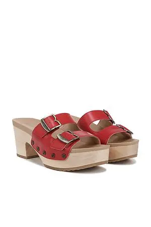 Dr. Scholl'S Original Vibe Wood-bottom Sandals