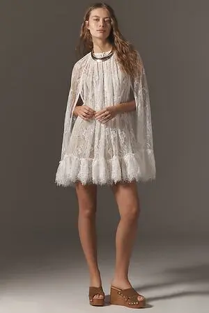 Hemant & Nandita Lace Cape