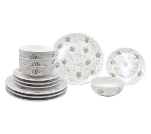 TEMP-TATIONS Special Edition 12-pc Essential Dinnerware Set - One-color