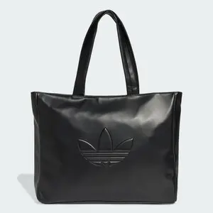 Adidas Polyurethane Shopper Bag With Trefoil Outline