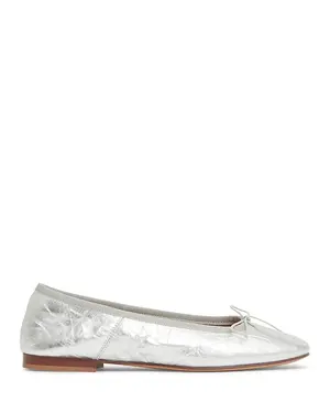 MANSUR GAVRIEL Dance Ballerina Flats - Silver