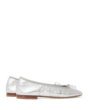 MANSUR GAVRIEL Dance Ballerina Flats - Silver