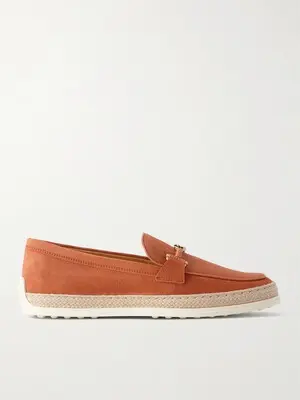 TOD'S Gomma Suede Loafers