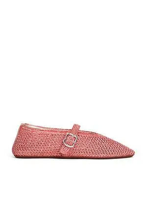 Alaïa Ballet Flat With Buckle Strap