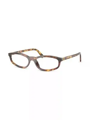 Miu Miu Oval Frame Glasses