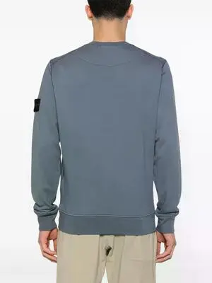Stone Island Cotton Sweatshirt - Blue