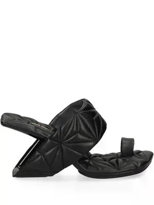United Nude 80mm Loop Hi Puffy Sandals - Black