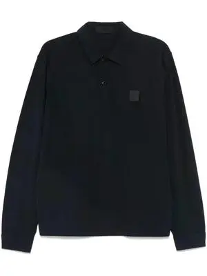Stone Island Cotton Ghost-patch Polo Shirt - Blue