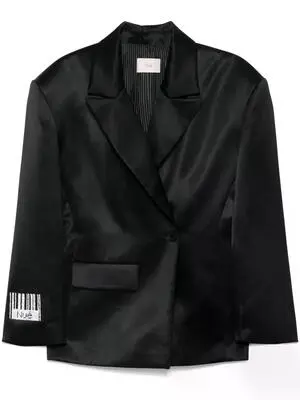 NUE Barcode Blazer - Black