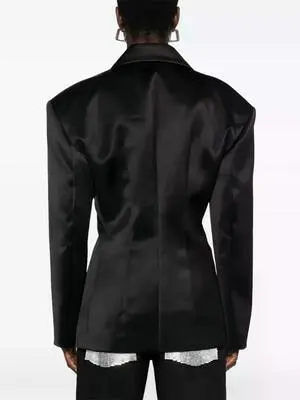 NUE Barcode Blazer - Black