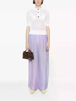Patrizia Pepe Fluid Over Palazzo Pants