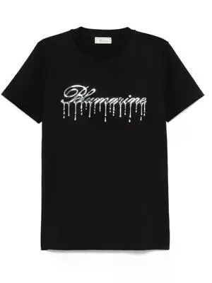Blumarine Straight Hem T-shirts For Women