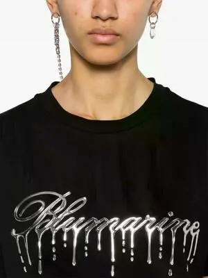 Blumarine Raised-logo T-shirt