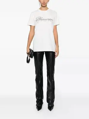 Blumarine Raised Logo T-shirt