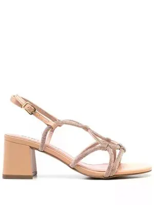 BIBI LOU 60mm Liv Sandals - Neutrals