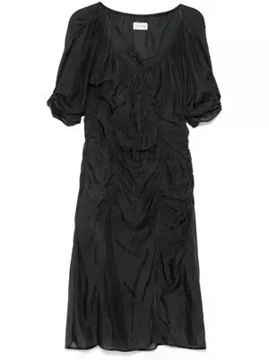 LEMAIRE Silk Chiffon Midi Dress