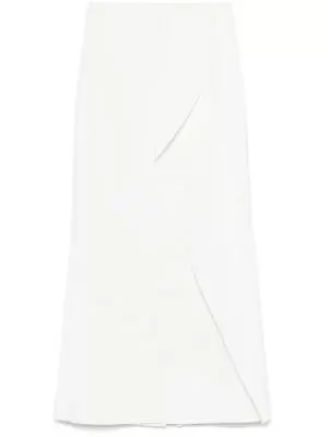 Acler Underwood Maxi Skirt - White