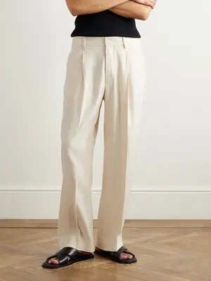 Nn07 Kay 1808 Straight-leg Trousers - Neutrals