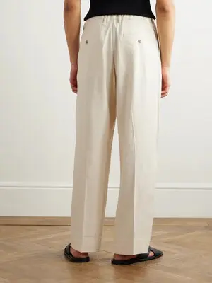Nn07 Kay 1808 Straight-leg Trousers - Neutrals