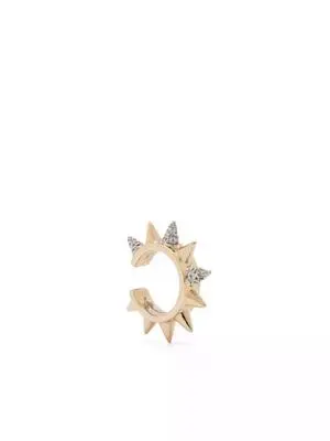 RAINBOW K 14k Yellow Diamond Ear Cuff - Gold
