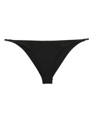 Coperni Crystal-logo Bikini Bottoms - Black