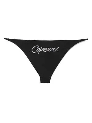 Coperni Crystal-logo Bikini Bottoms