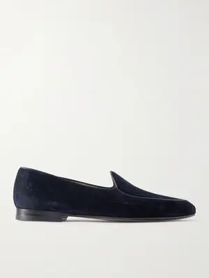 Manolo Blahnik Cut Out Loafers