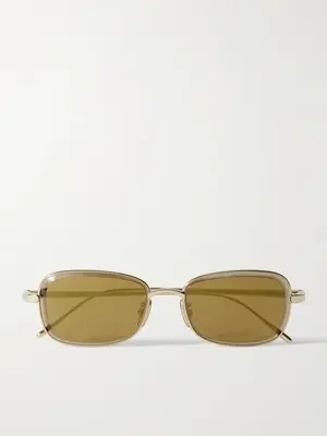 Loewe Square-frame Sunglasses - Gold