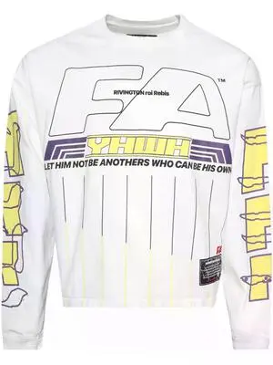 RRR123 His Own Racing T-shirt - White