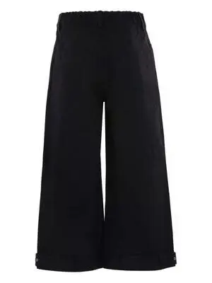 MELITTA BAUMEISTER Belted Cropped Jeans