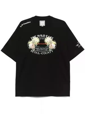 WOOYOUNGMI Palm Tree T-shirt