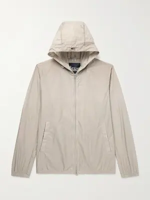 Herno Ripstop Hooded Jacket - Neutrals