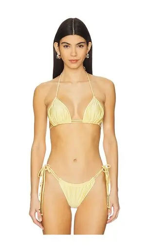 BANANHOT Kyma Bikini Top - Daisy Yellow